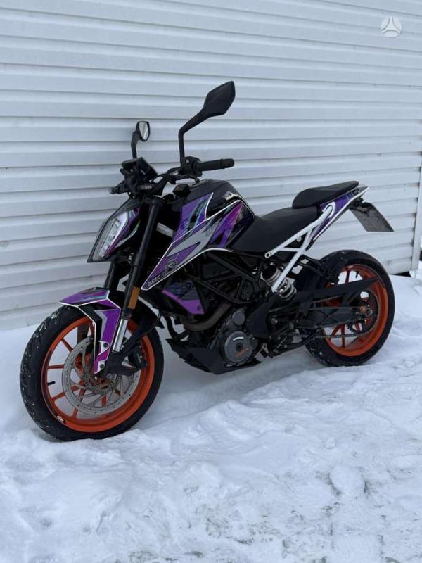 Violets KTM Duke 2020 Vilkaviškis, ar dzinēja tilpumu 0.13 L un nobraukumu 11 tūkst. km par 3950 €, foto 9 vietnē AUTOMOTO.COM.LV