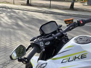 Balts KTM Duke 2023 Ukmergė, ar dzinēja tilpumu 0.79 L un nobraukumu 40 tūkst. km par 5100 €, foto 9 vietnē AUTOMOTO.COM.LV