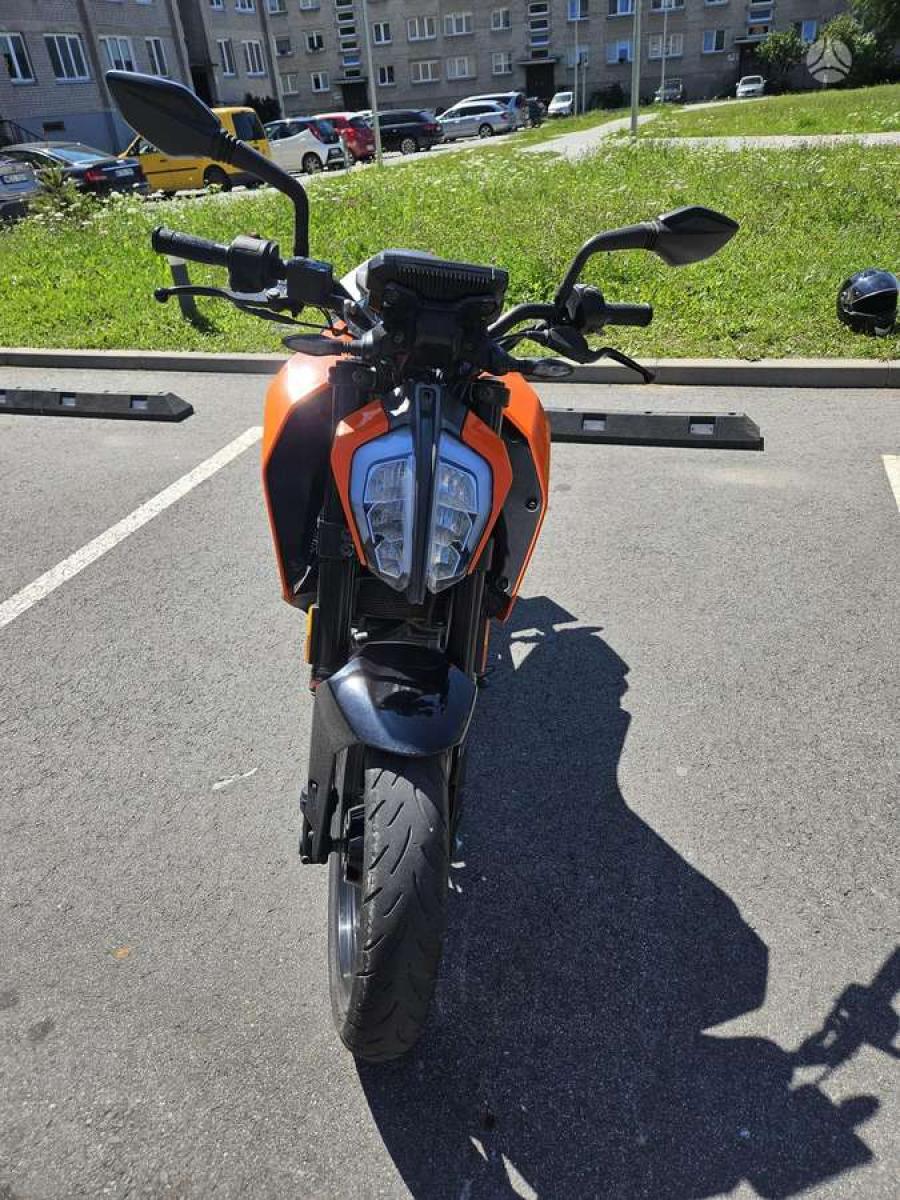 Dzeltens KTM Duke 2020 Klaipėda, ar dzinēja tilpumu 0.13 L un nobraukumu 28 tūkst. km par 2150 €, foto 3 vietnē AUTOMOTO.COM.LV
