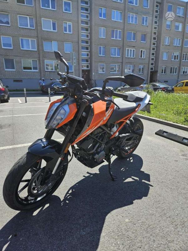 Dzeltens KTM Duke 2020 Klaipėda, ar dzinēja tilpumu 0.13 L un nobraukumu 28 tūkst. km par 2150 €, foto 3 vietnē AUTOMOTO.COM.LV