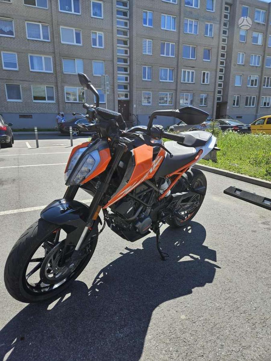 Dzeltens KTM Duke 2020 Klaipėda, ar dzinēja tilpumu 0.13 L un nobraukumu 28 tūkst. km par 2150 €, foto 4 vietnē AUTOMOTO.COM.LV