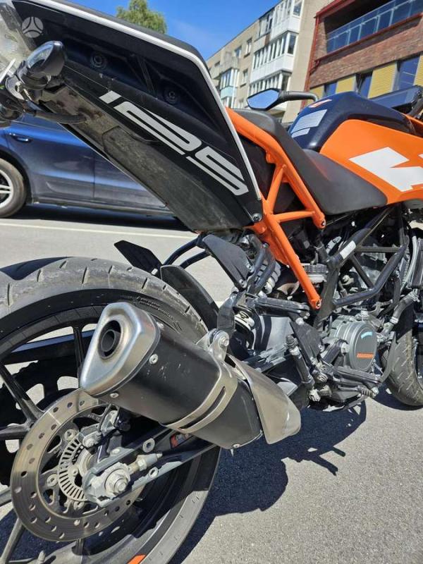 Dzeltens KTM Duke 2020 Klaipėda, ar dzinēja tilpumu 0.13 L un nobraukumu 28 tūkst. km par 2150 €, foto 8 vietnē AUTOMOTO.COM.LV
