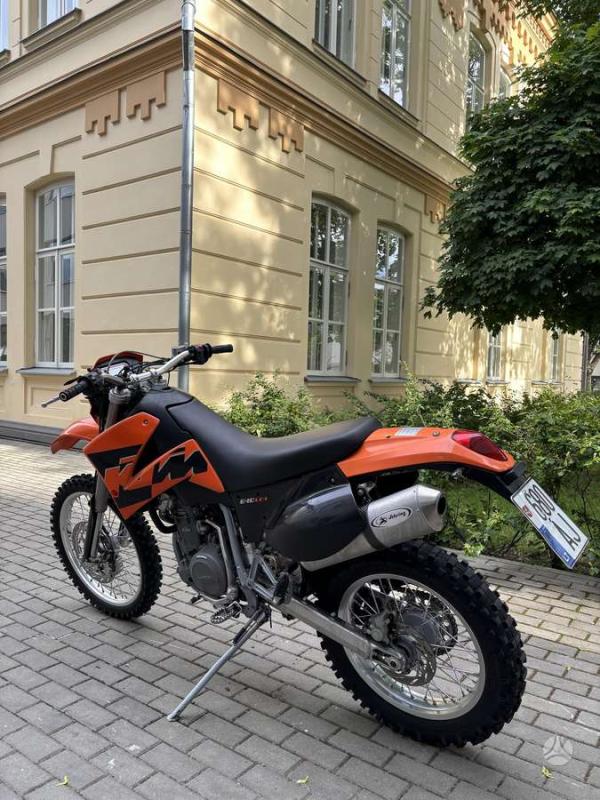 KTM Enduro 2005 in Kaunas, with an engine capacity of 0.64 L and mileage of 43 thousand km for 3200 €, photo 3 on AUTOMOTO.COM.LV
