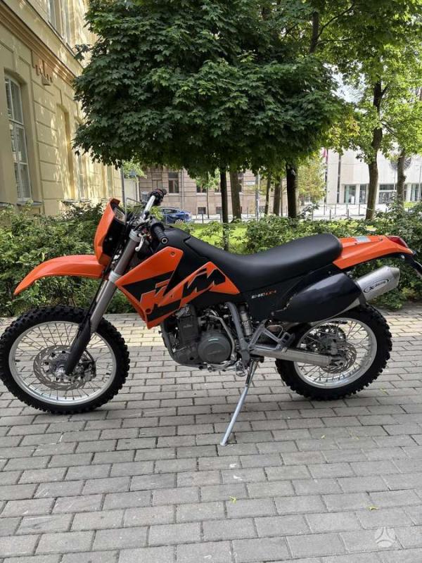 KTM Enduro 2005 in Kaunas, with an engine capacity of 0.64 L and mileage of 43 thousand km for 3200 €, photo 4 on AUTOMOTO.COM.LV