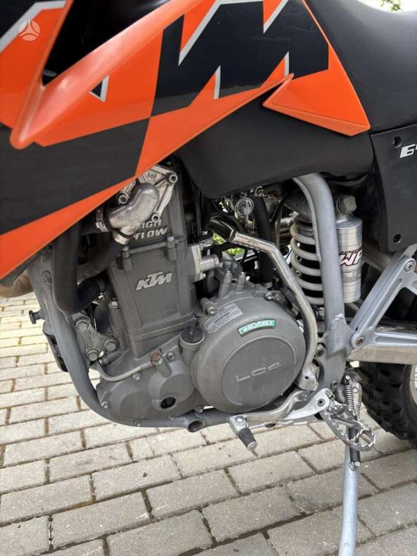 KTM Enduro 2005 in Kaunas, with an engine capacity of 0.64 L and mileage of 43 thousand km for 3200 €, photo 6 on AUTOMOTO.COM.LV
