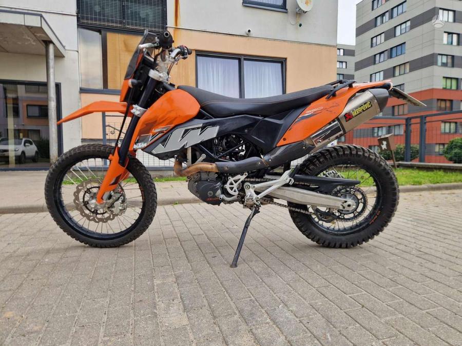 KTM Enduro 2008 in Vilnius, with an engine capacity of 0.65 L and mileage of 32 thousand km for 3600 €, photo 3 on AUTOMOTO.COM.LV