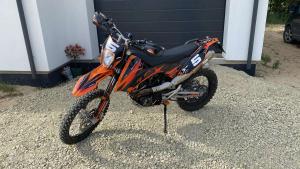 Orange KTM Enduro 2009 in Kursenai, with an engine capacity of 0.69 L and mileage of 10 thousand km for 4800 €, photo 5 on AUTOMOTO.COM.LV