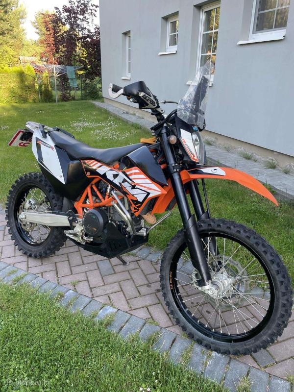 Orange KTM Enduro 2012 in Palanga, with an engine capacity of 0.69 L and mileage of 28 thousand km for 5000 €, photo 1 on AUTOMOTO.COM.LV