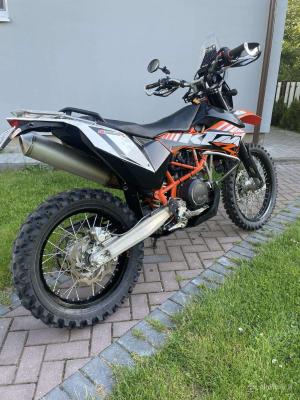 Orange KTM Enduro 2012 in Palanga, with an engine capacity of 0.69 L and mileage of 28 thousand km for 5000 €, photo 3 on AUTOMOTO.COM.LV