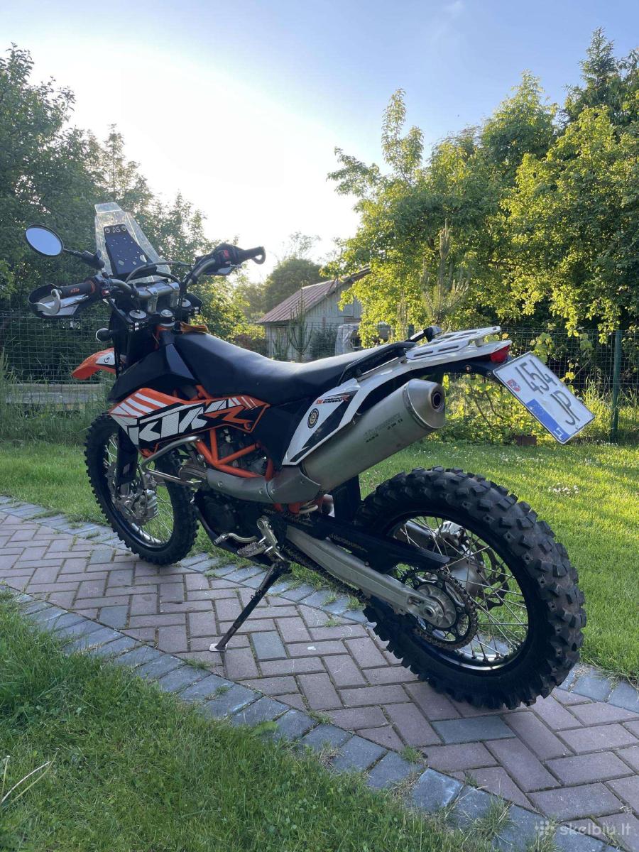 Orange KTM Enduro 2012 in Palanga, with an engine capacity of 0.69 L and mileage of 28 thousand km for 5000 €, photo 6 on AUTOMOTO.COM.LV