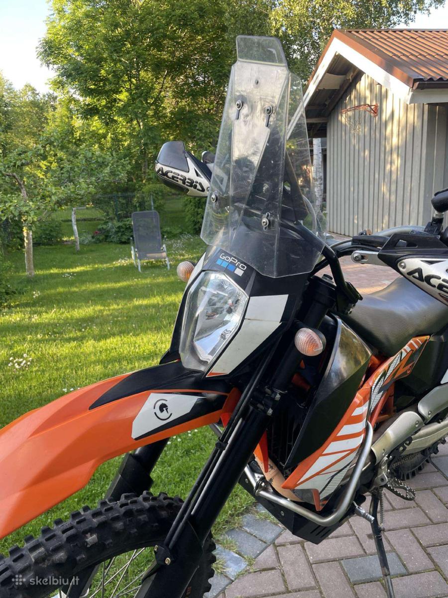 Orange KTM Enduro 2012 in Palanga, with an engine capacity of 0.69 L and mileage of 28 thousand km for 5000 €, photo 12 on AUTOMOTO.COM.LV