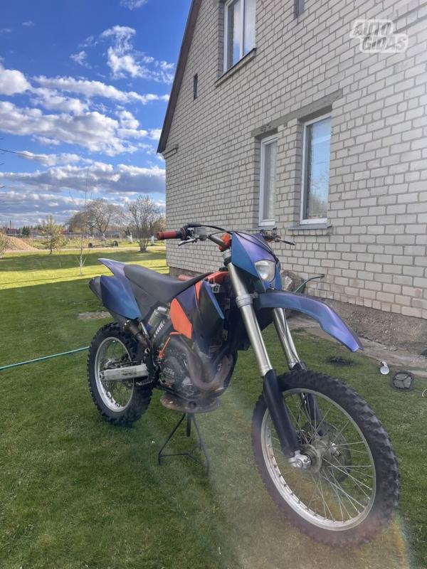 KTM EXC-F 2006 in Vilnius, with an engine capacity of 0.45 L and mileage of 0 thousand km for 1700 €, photo 4 on AUTOMOTO.COM.LV