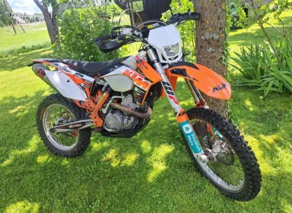 KTM EXC-F 2012 in Vilnius, with an engine capacity of 0.00 L and mileage of 0 thousand km for 3850 €, photo 6 on AUTOMOTO.COM.LV