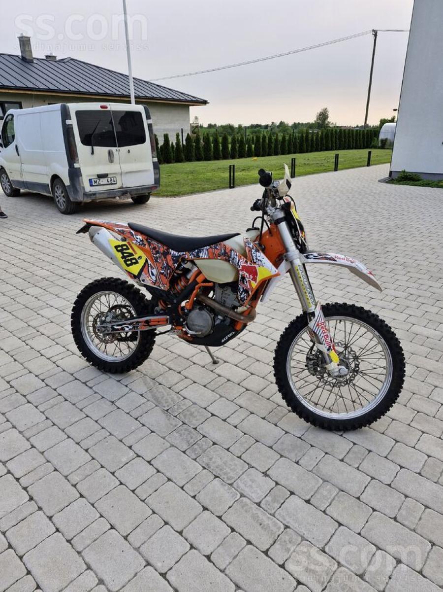 КТМ EXC-F 2013 в Бауска, объемом двигателя 0.35 л и пробегом 0 тыс. км за 3300 €, фото 6 на AUTOMOTO.COM.LV