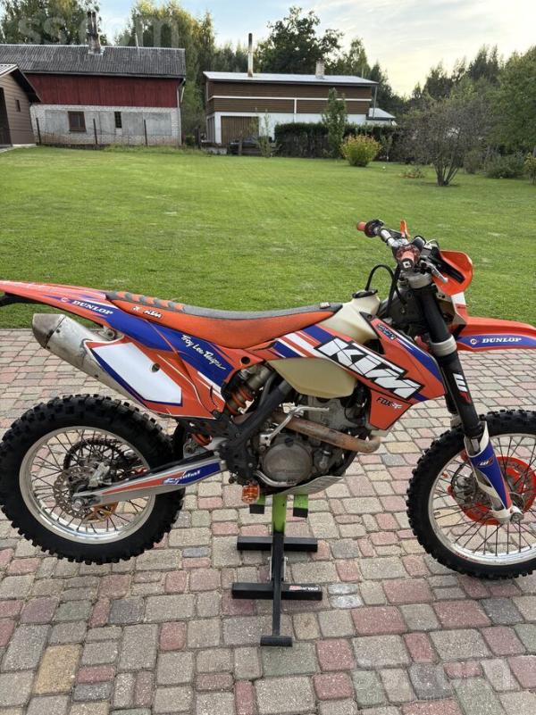 KTM EXC-F 2014 in Valka, with an engine capacity of 0.35 L and mileage of 0 thousand km for 3100 €, photo 8 on AUTOMOTO.COM.LV