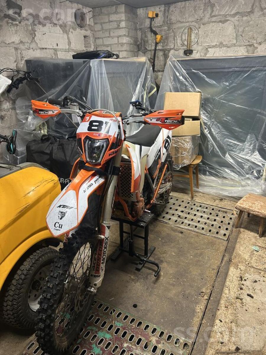 KTM EXC-F 2016 Rīga, ar dzinēja tilpumu 0.35 L un nobraukumu 0 tūkst. km par 3200 €, foto 3 vietnē AUTOMOTO.COM.LV