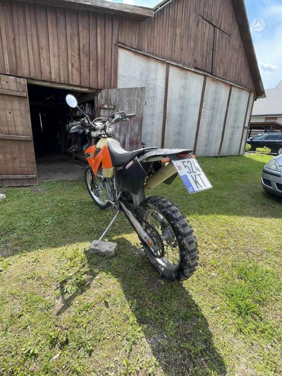 KTM EXC 2001 in Moletai, with an engine capacity of 0.52 L and mileage of 4 thousand km for 1800 €, photo 6 on AUTOMOTO.COM.LV