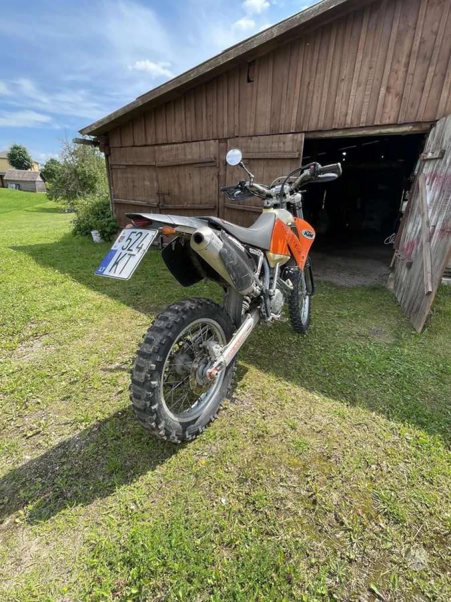 KTM EXC 2001 in Moletai, with an engine capacity of 0.52 L and mileage of 4 thousand km for 1800 €, photo 7 on AUTOMOTO.COM.LV