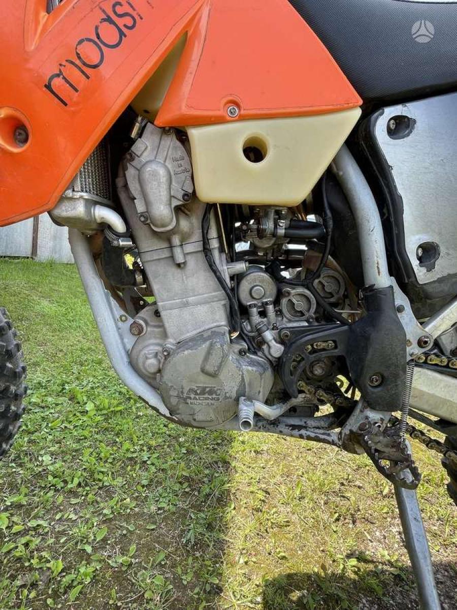 KTM EXC 2001 in Moletai, with an engine capacity of 0.52 L and mileage of 4 thousand km for 1800 €, photo 9 on AUTOMOTO.COM.LV