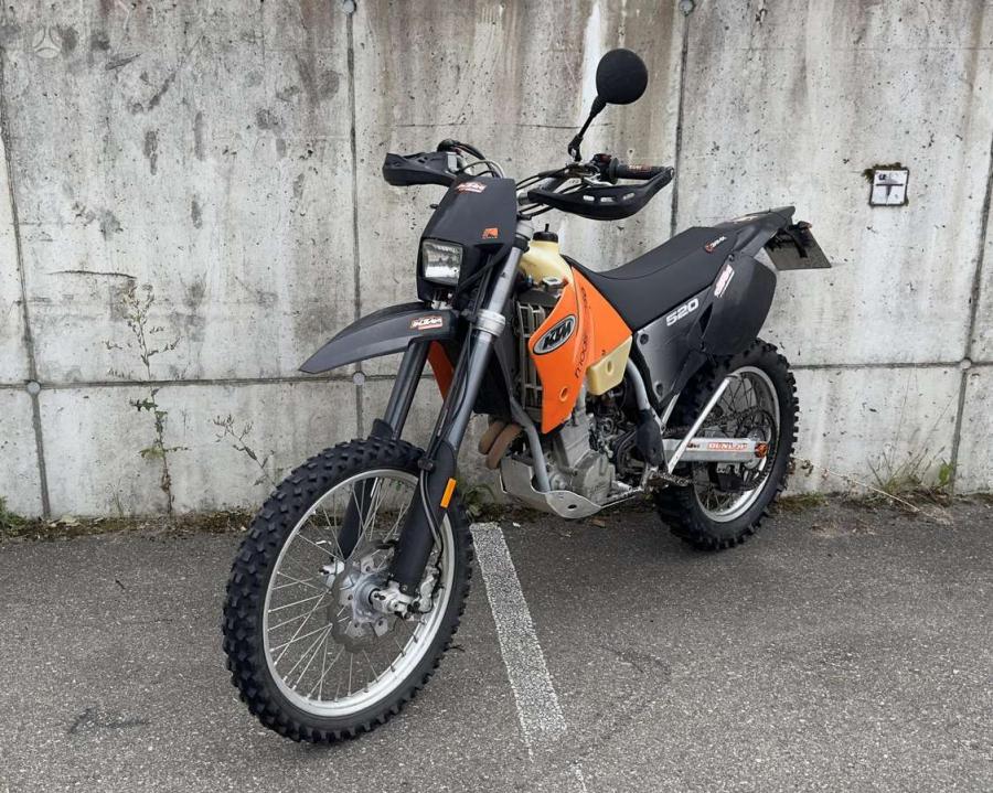 KTM EXC 2001 in Anyksciai, with an engine capacity of 0.51 L and mileage of 5 thousand km for 1900 €, photo 3 on AUTOMOTO.COM.LV