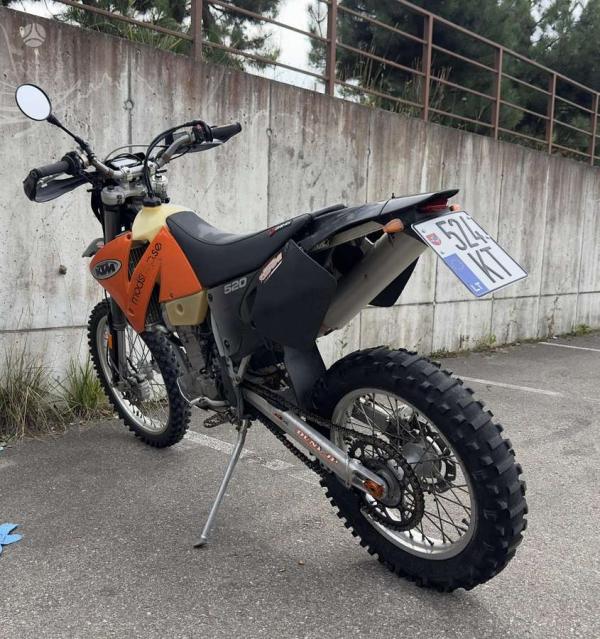 KTM EXC 2001 in Anyksciai, with an engine capacity of 0.51 L and mileage of 5 thousand km for 1900 €, photo 7 on AUTOMOTO.COM.LV