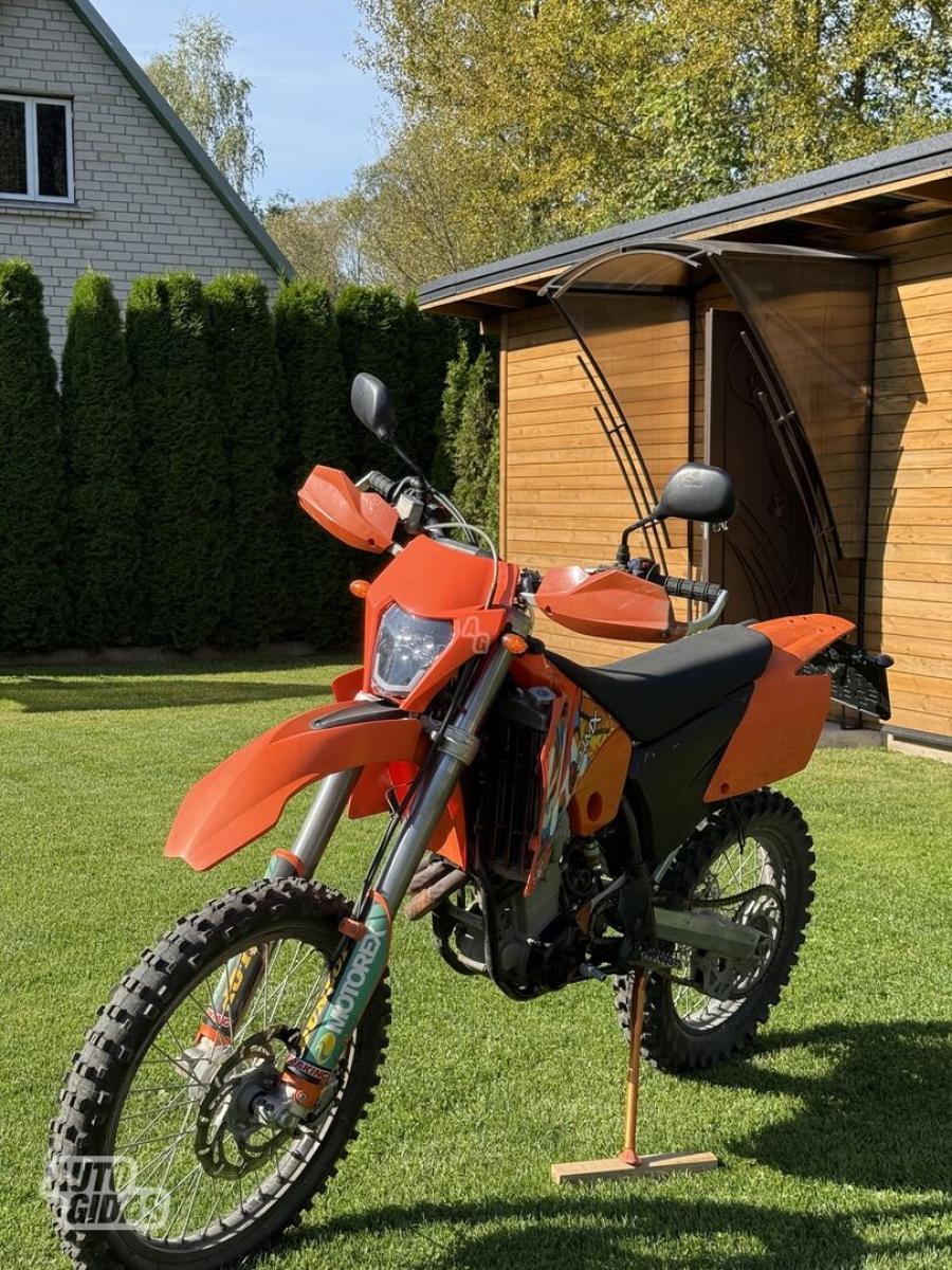 KTM EXC 2002 Anykščiai, ar dzinēja tilpumu 0.00 L un nobraukumu 0 tūkst. km par 2600 €, foto 1 vietnē AUTOMOTO.COM.LV
