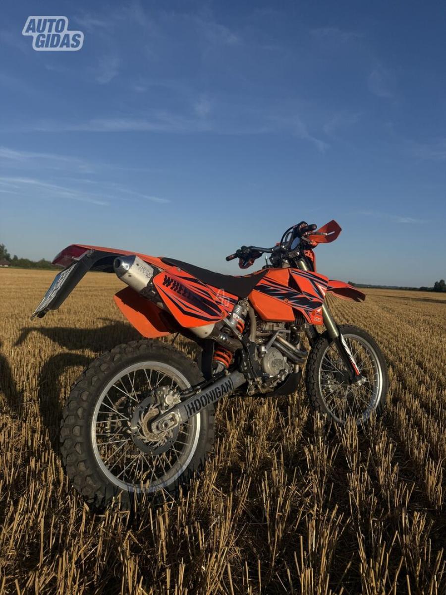KTM EXC 2003 in Ukmerge, with an engine capacity of 0.45 L and mileage of 20 thousand km for 3300 €, photo 8 on AUTOMOTO.COM.LV