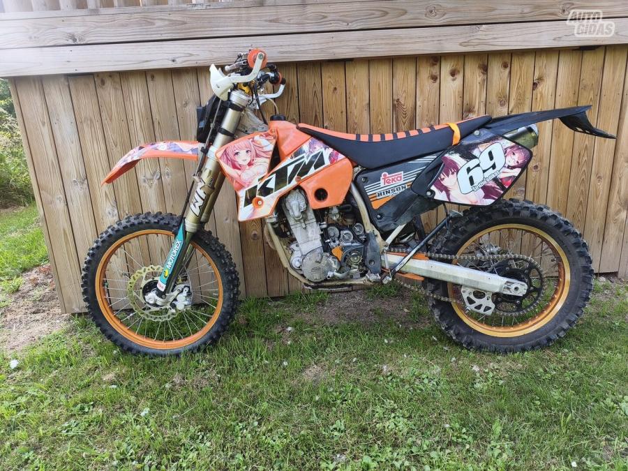 KTM EXC 2003 in Silale, with an engine capacity of 0.45 L and mileage of 0 thousand km for 3000 €, photo 4 on AUTOMOTO.COM.LV
