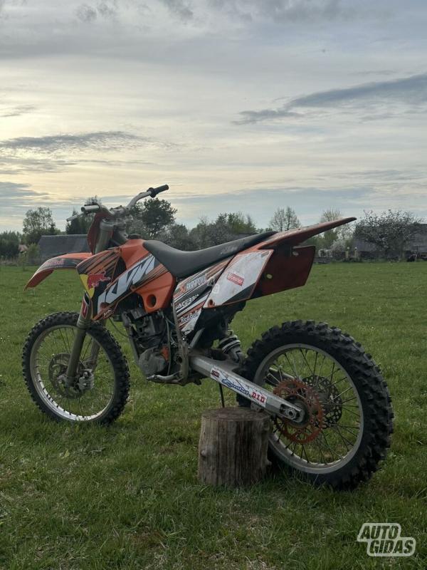 KTM EXC 2004 in Sirvintos, with an engine capacity of 0.45 L and mileage of 0 thousand km for 450 €, photo 1 on AUTOMOTO.COM.LV