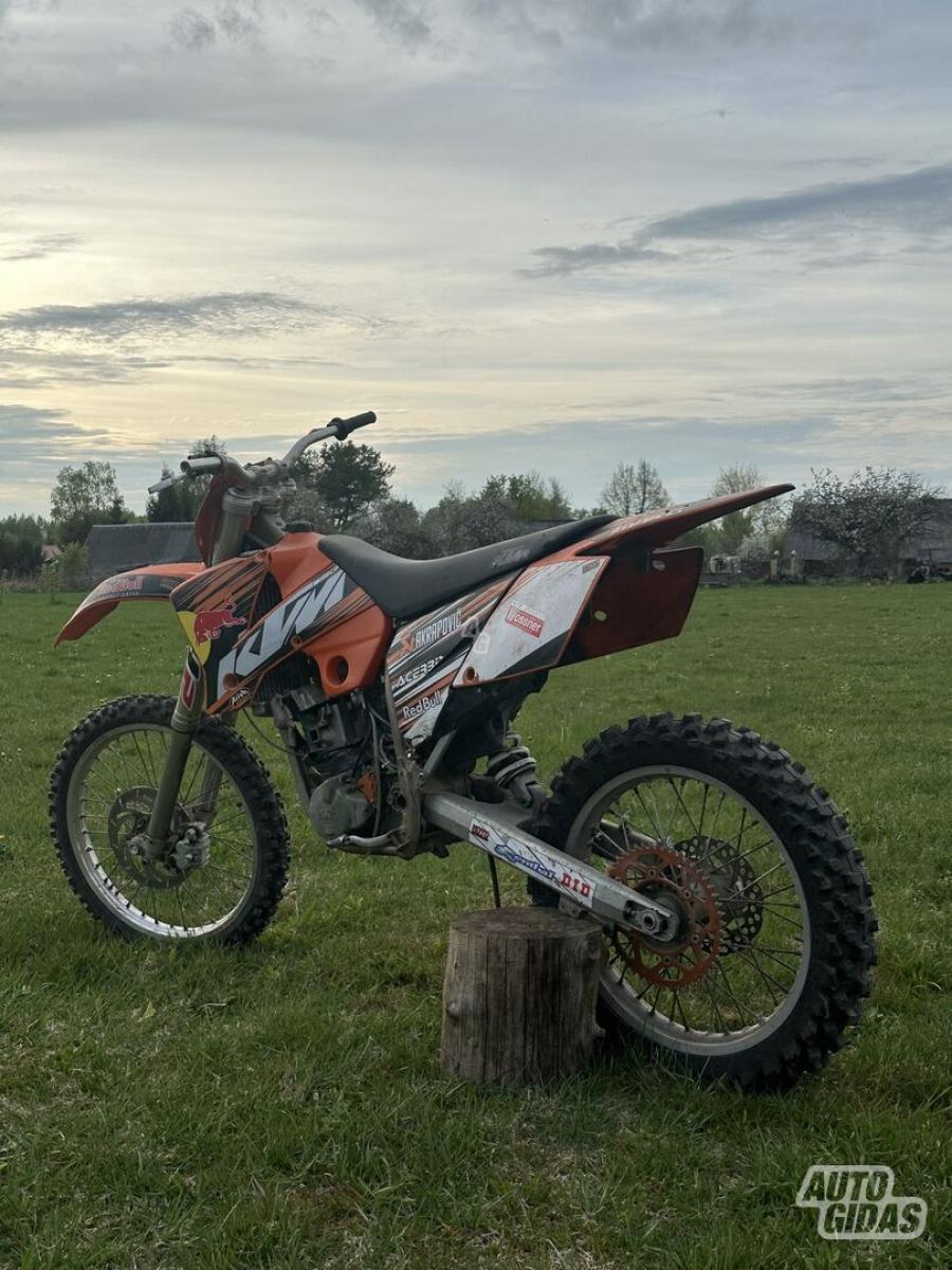 KTM EXC 2004 in Sirvintos, with an engine capacity of 0.45 L and mileage of 0 thousand km for 450 €, photo 1 on AUTOMOTO.COM.LV