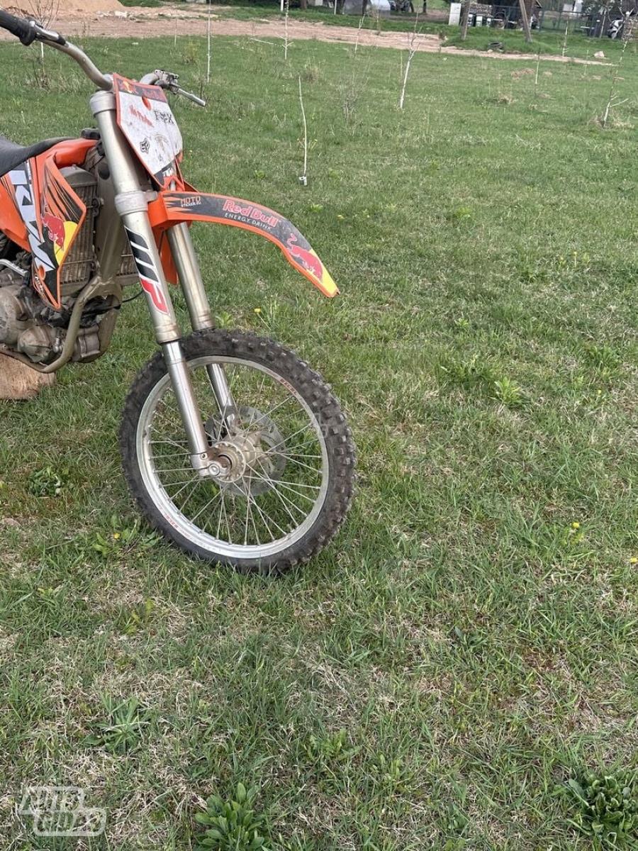 KTM EXC 2004 in Sirvintos, with an engine capacity of 0.45 L and mileage of 0 thousand km for 450 €, photo 4 on AUTOMOTO.COM.LV