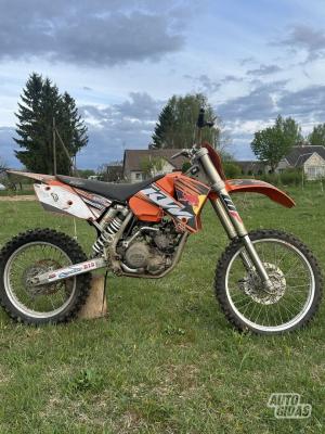 KTM EXC 2004 in Sirvintos, with an engine capacity of 0.45 L and mileage of 0 thousand km for 450 €, photo 5 on AUTOMOTO.COM.LV