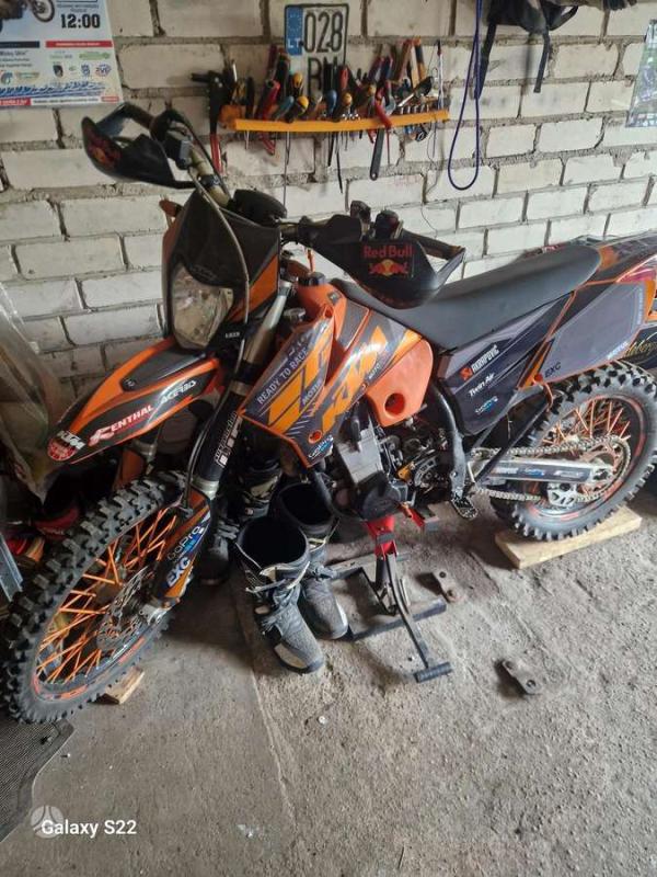 KTM EXC 2005 in Kupiskis, with an engine capacity of 0.51 L and mileage of 100 thousand km for 3800 €, photo 2 on AUTOMOTO.COM.LV