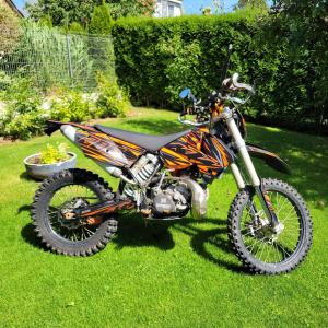 KTM EXC 2006 in Vilnius, with an engine capacity of 0.20 L and mileage of 100 thousand km for 2500 €, photo  on AUTOMOTO.COM.LV