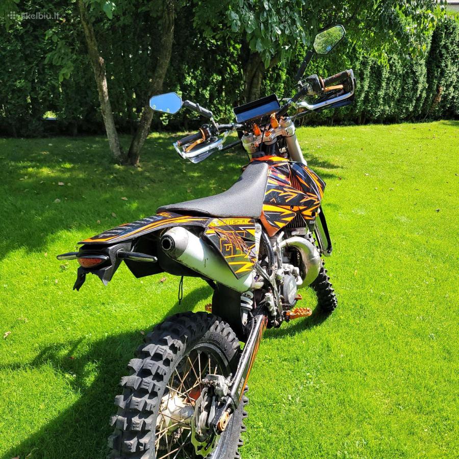 KTM EXC 2006 in Vilnius, with an engine capacity of 0.20 L and mileage of 100 thousand km for 2500 €, photo 3 on AUTOMOTO.COM.LV