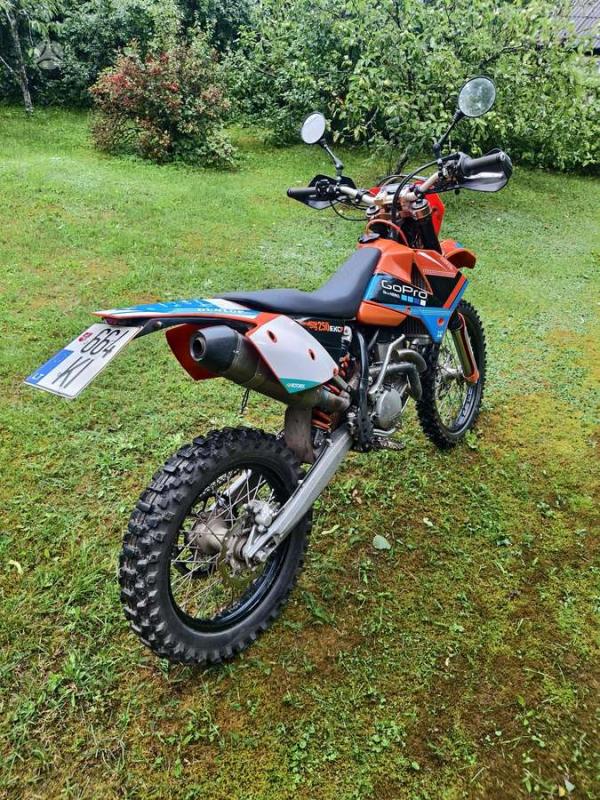 KTM EXC 2007 Kauņa, ar dzinēja tilpumu 0.25 L un nobraukumu 13 tūkst. km par 2800 €, foto 3 vietnē AUTOMOTO.COM.LV