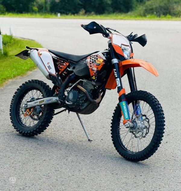 KTM EXC 2008 in Radviliskis, with an engine capacity of 0.25 L and mileage of 0 thousand km for 2900 €, photo 2 on AUTOMOTO.COM.LV