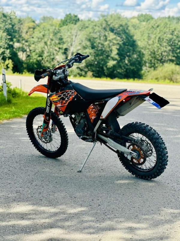 KTM EXC 2008 in Radviliskis, with an engine capacity of 0.25 L and mileage of 0 thousand km for 2900 €, photo 6 on AUTOMOTO.COM.LV