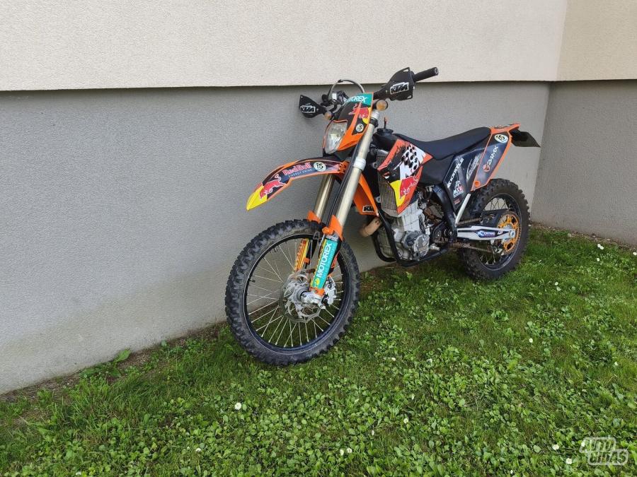 KTM EXC 2008 in Silale, with an engine capacity of 0.45 L and mileage of 0 thousand km for 3200 €, photo 1 on AUTOMOTO.COM.LV