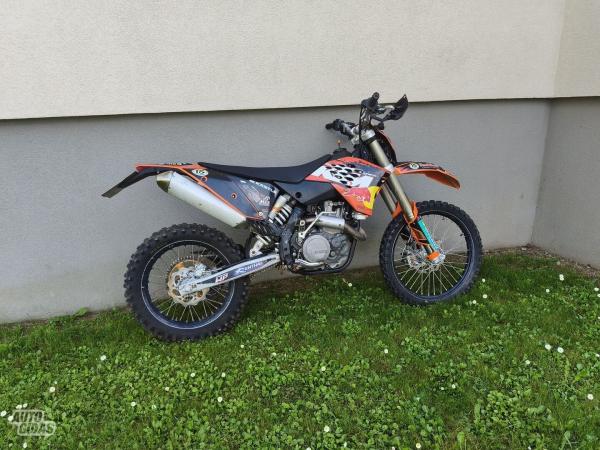 KTM EXC 2008 in Silale, with an engine capacity of 0.45 L and mileage of 0 thousand km for 3200 €, photo 4 on AUTOMOTO.COM.LV