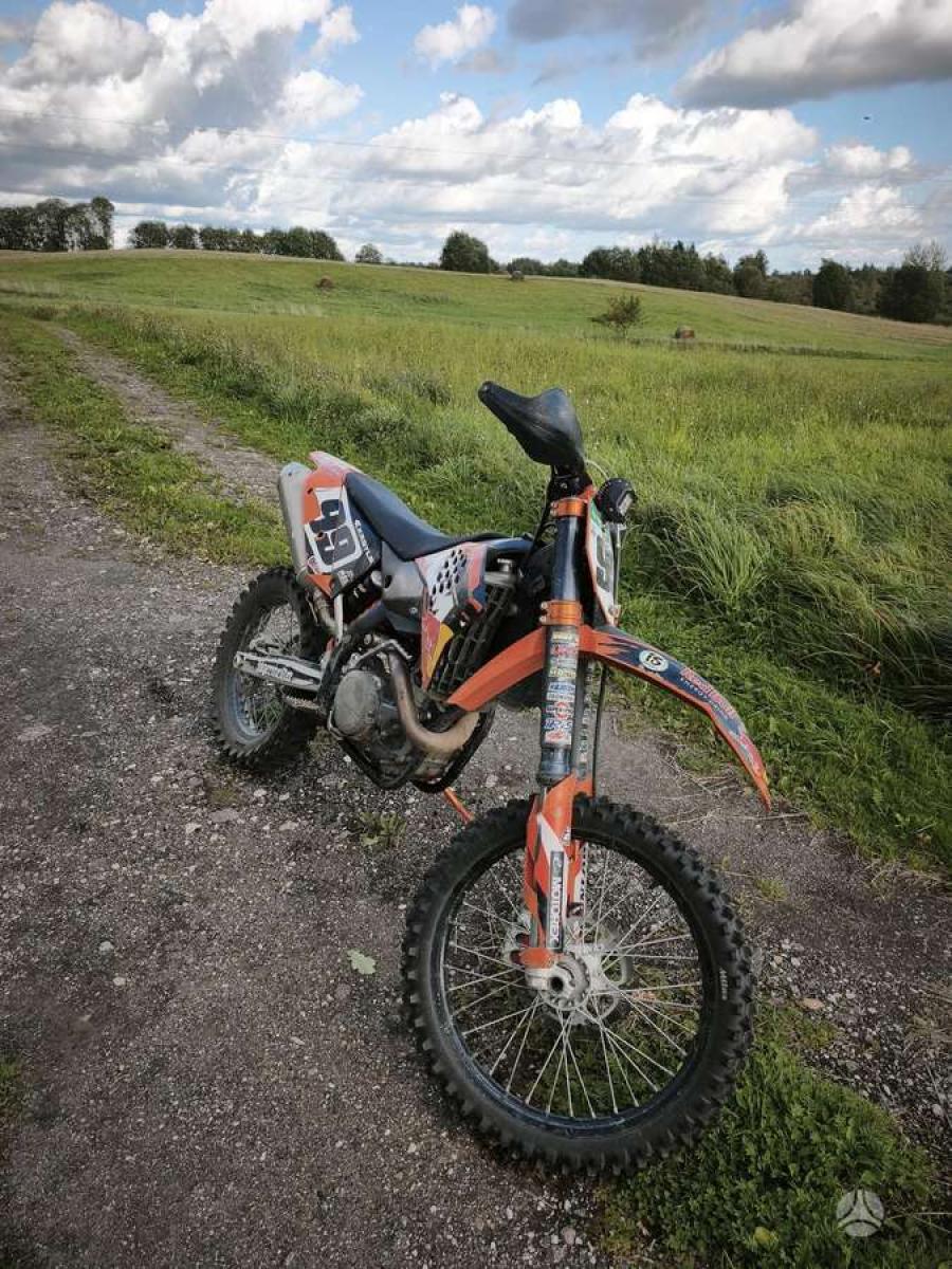 KTM EXC 2009 Molėtai, ar dzinēja tilpumu 0.51 L un nobraukumu 0 tūkst. km par 2000 €, foto 1 vietnē AUTOMOTO.COM.LV