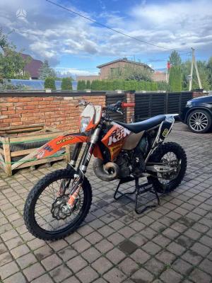 KTM EXC 2010 Kauņa, ar dzinēja tilpumu 0.25 L un nobraukumu 0 tūkst. km par 2650 €, foto  vietnē AUTOMOTO.COM.LV
