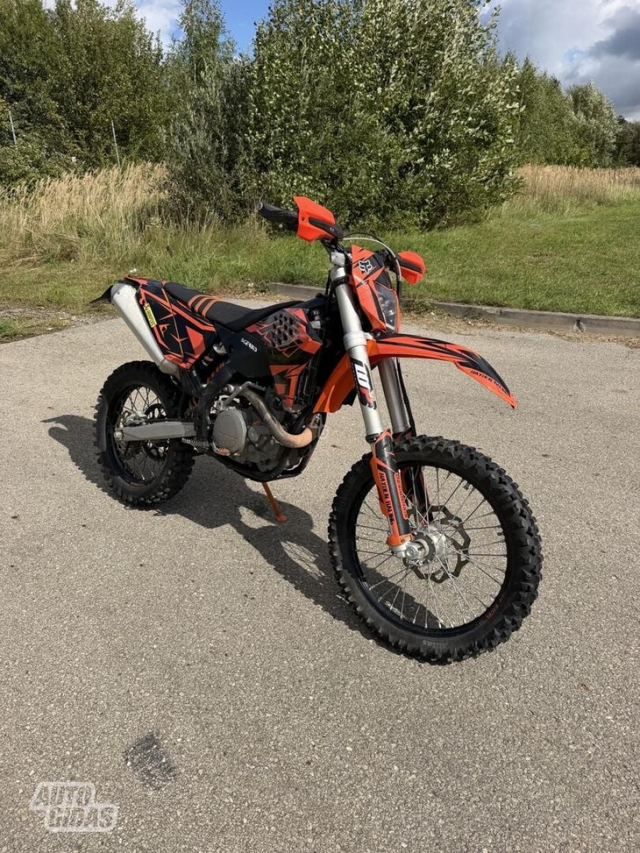 KTM EXC 2010 Alīta, ar dzinēja tilpumu 0.45 L un nobraukumu 8 tūkst. km par 3600 €, foto 4 vietnē AUTOMOTO.COM.LV