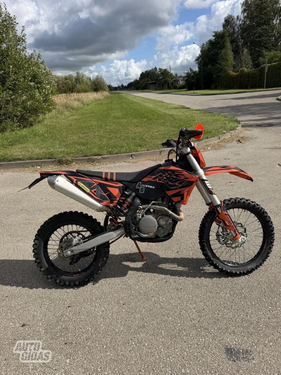 KTM EXC 2010 in Alytus, with an engine capacity of 0.45 L and mileage of 8 thousand km for 3600 €, photo 1 on AUTOMOTO.COM.LV