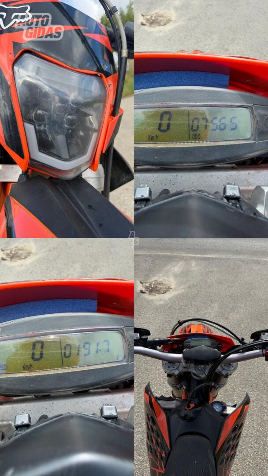 KTM EXC 2010 in Alytus, with an engine capacity of 0.45 L and mileage of 8 thousand km for 3600 €, photo 10 on AUTOMOTO.COM.LV