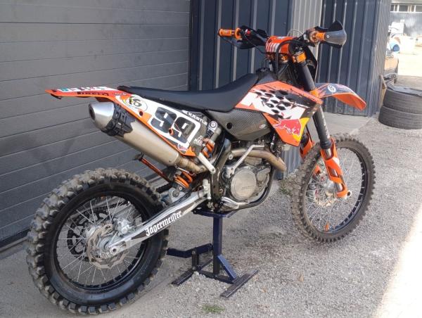 KTM EXC 2011 Pabradė, ar dzinēja tilpumu 0.53 L un nobraukumu 50 tūkst. km par 2600 €, foto 5 vietnē AUTOMOTO.COM.LV