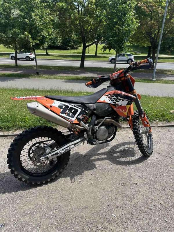 KTM EXC 2011 in Vilnius, with an engine capacity of 0.53 L and mileage of 70 thousand km for 2500 €, photo 1 on AUTOMOTO.COM.LV