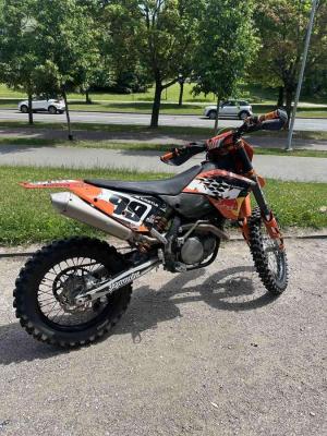 KTM EXC 2011 in Vilnius, with an engine capacity of 0.53 L and mileage of 70 thousand km for 2500 €, photo  on AUTOMOTO.COM.LV