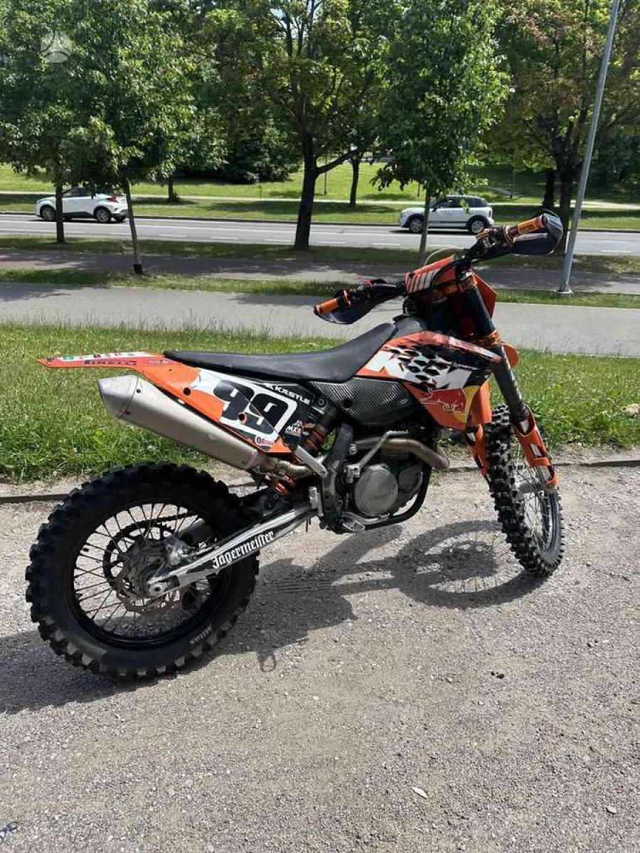 KTM EXC 2011 in Vilnius, with an engine capacity of 0.53 L and mileage of 70 thousand km for 2500 €, photo 1 on AUTOMOTO.COM.LV