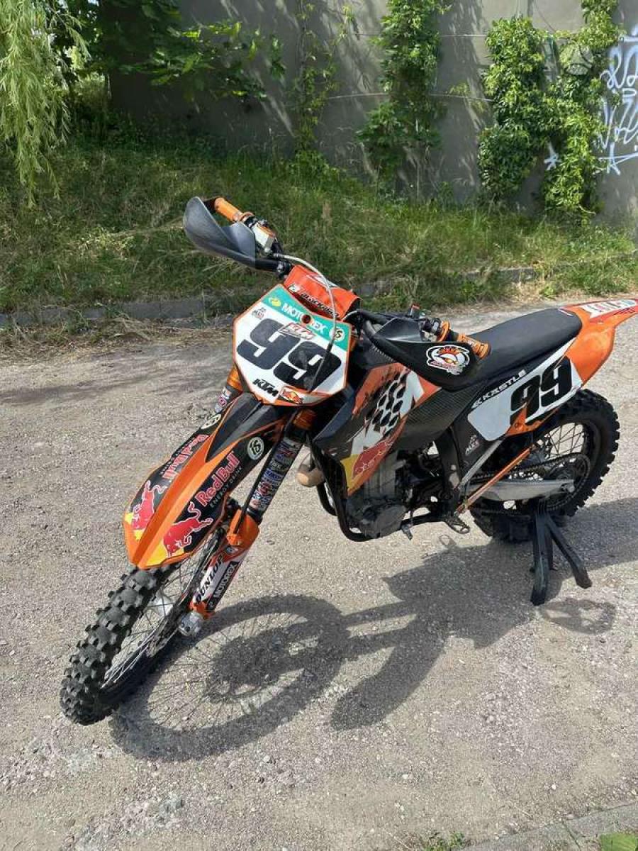 KTM EXC 2011 in Vilnius, with an engine capacity of 0.53 L and mileage of 70 thousand km for 2500 €, photo 5 on AUTOMOTO.COM.LV